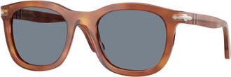 Persol unisex, Accessoires, Brun, Taille: 52 MM Po3395S Lunettes de soleil