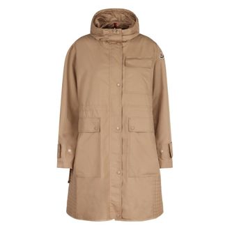 Moncler Meudon Techno Fabric Jacket - - Coats - Damen - Beige - L