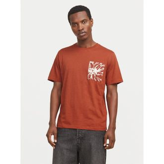 Jack & Jones Jack & Jones T-Shirt Split 12272995 Braun Regular Fit