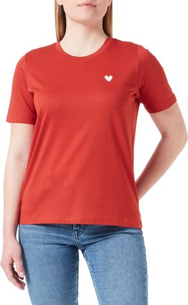 s.Oliver Damen 10.2.11.12.130.2130069 T-Shirt, Rot Be0032, 32