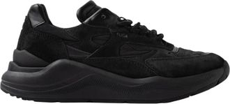 D.A.T.E. D.a.t.e., Femme, Chaussures, Noir, Taille: 37 EU Camoscio Baskets
