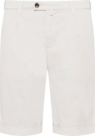 BRIGLIA 1949 Bermudashorts aus Baumwolle und Stretch mit Bundfalte, Easy Fit in