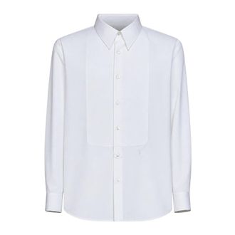 Saint Laurent Cassandre Hemd - - Shirts - Herren - Wei&szlig; - XL
