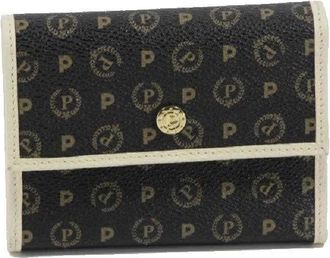 Pollini Femme, Accessoires, Noir, Taille: ONE Size Heritage Logo Classic Mini Wallet