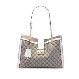 Gucci Sac Cabas Padlock Pre-owned - Femme - Pre-owned - Beige - Taille: ONE Size