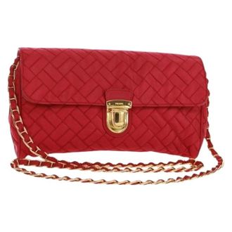 Prada Sac bandouli&egrave;re vintage Pre-owned - Femme - Pre-owned - Rouge - Taille: ONE Size