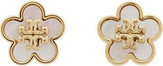 Tory Burch Ohrringe Tory Burch Kira Flower 157351 Goldfarben