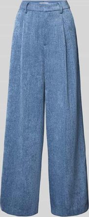 Gestuz Wide Fit Stoffhose in Denim-Optik Modell Zvally