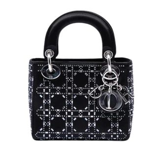 Dior Sac &agrave; main Lady Dior Pre-owned - Femme - Pre-owned - Noir - Taille: ONE Size