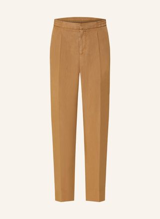 Officine G&eacute;n&eacute;rale Anzugshose Drew Slim Fit braun
