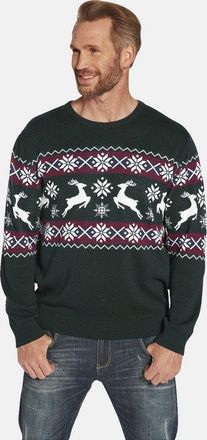 Jan Vanderstorm Strickpullover TORE mit Wintermotiv