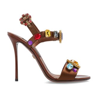 Dolce & Gabbana Keira 2.0 Sandalen - - Shoes - Damen - Braun - 38 EU