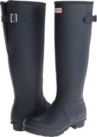 Hunter Hunter Damen Back Original Adjustable Gummistiefel, Blau (Navy), 40/41 EU
