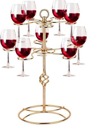 Generic Getr&auml;nkebaum - 2 Reifen 10 Halter Getr&auml;nketurm Display - Champagnerbaum - f&uuml;r Esszimmer, Party, Bar, Zuhause, Theke, Hochzeit, Restaurant, K&uuml;che