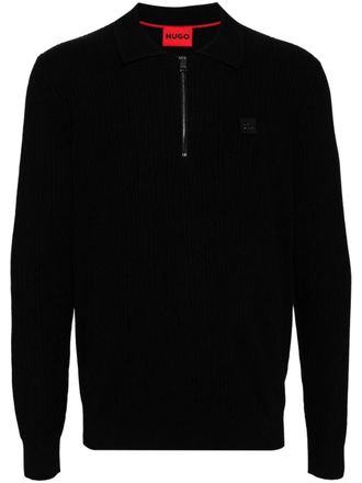 HUGO BOSS sweat à manches longues - Noir