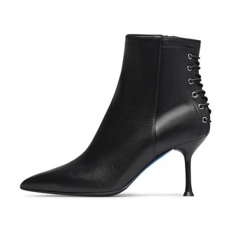 Loriblu Femme, Chaussures, Noir, Taille: 37 EU Bottines &agrave; lacets Corset