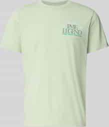 PME Legend T-Shirt mit Label-Print und Rundhalsausschnitt