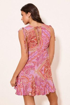 Lipsy Minikleid Lipsy &Auml;rmelloses Minikleid mit V-Ausschnitt (1-tlg)