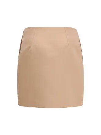 Chlo&eacute; Womens Satin Skirt Rose Dust