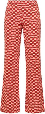 Maliparmi Maliparmi, Femme, Pantalons, Rouge, Taille: 40 FR Diamond Glow Pantalons