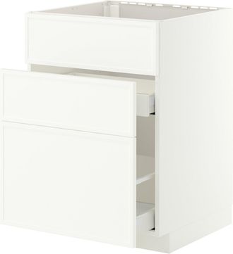 IKEA METOD / MAXIMERA Unterschr. f Sp&uuml;le/3 Fronten/2Sch