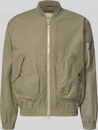 Replay Bomberjacke mit Rei&szlig;verschlusstasche am &Auml;rmel