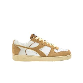 Diadora Magischer Korb Braune Ledersneakers - - Shoes - Herren - Braun - 40 1/2 EU