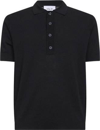 D4.0 Homme, Tops, Noir, Taille: L Polo &agrave; manches courtes