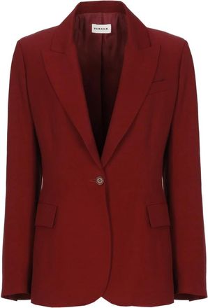 P.A.R.O.S.H. P.a.r.o.s.h., Femme, Vestes, Rouge, Taille: 36 FR Blazer Raisa