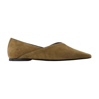 Toteme Gr&uuml;ne Ledersandalen mit Messingdetails - - Shoes - Damen - Gr&uuml;n - 41 EU