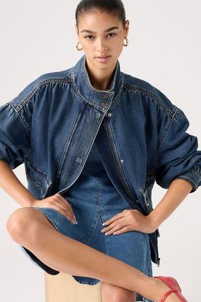 Levi's Blouson Trucker Jacket - Femme - Bleu / Enchantment - XS