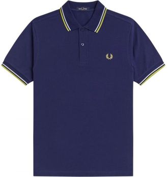 Fred Perry Homme, Tops, Bleu, Taille: XL M3600 Polo
