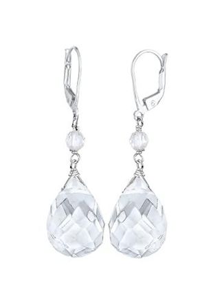 Elli Boucles dOreilles - Argent - 925/1000 - Cristal - 0312811714