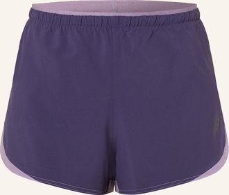 New Balance 2-In-1-Laufshorts lila