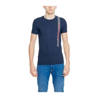 Emporio Armani Herren, Oberteile, Blau, XSGr&ouml;&szlig;e