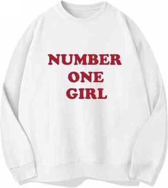 Generic Ro-se Album num&eacute;ro un fille sweat K-pop 2024 BLINK Support imprim&eacute; Merch sweat chemises en coton(White,S)