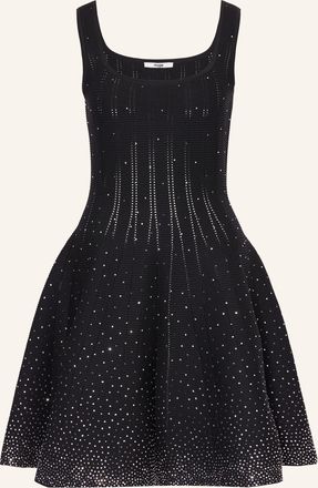 Maje Cocktailkleid Mit Schmucksteinen schwarz