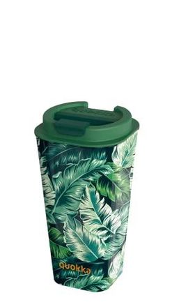 Quokka FLUX JUNGLE | DOPPELWANDIGER KAFFEEBECHER AUS PP 450 ML