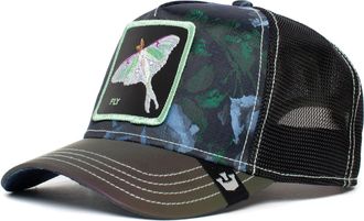 Goorin Brothers Trucker Cap Moon Songs Black Schwarz Blau, Size:OneSize