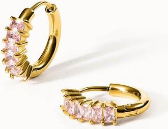 Purelei Pink Love Ohrringe mit Zirkonia Steinen