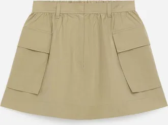 Arket Utility-Rock Aus Baumwolle -Beige
