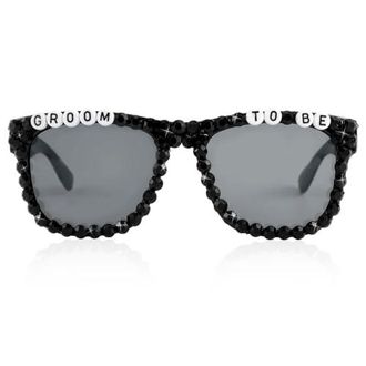 Generic Lunettes de soleil tendance pour enterrement de vie de jeune fille, lunettes de soleil l&eacute;g&egrave;res et confortables pour homme, mariage, enterrement de vie