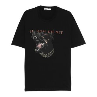 Ih Nom Uh Nit Dobermann T-Shirt - - Tops - Herren - Schwarzk - L