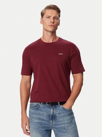 HUGO BOSS T-Shirt Dero222 50466158 Dunkelrot Regular Fit