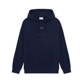 Dr&ocirc;le de Monsieur Homme, Sweatshirts et sweats &agrave; capuche, Bleu, Taille: M Le Sweat &agrave; capuche Slogan Classique
