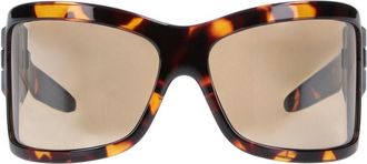 Bottega Veneta Sunglasses Intrecciato Wraparound