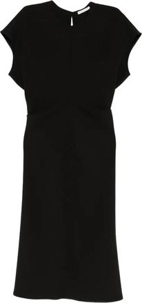 Patrizia Pepe Robe Au Genou - Noir