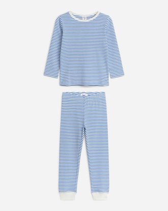 Arket Jersey-Pyjama -Blau