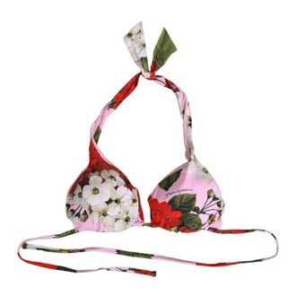 Dolce & Gabbana Femme, Maillots de bain, Multicolore, Taille: 40 FR Haut de bikini triangle