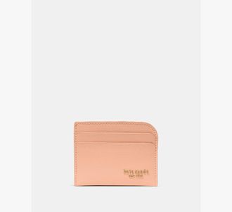Kate Spade New York Kate Spade Devin Kartenetui f&uuml;r Frauen in Helles Cantaloupe | Leder